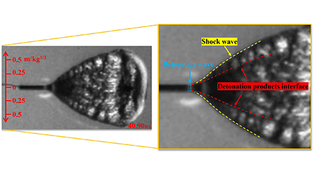 Experimental study on the evolution of shock waves in the near field of ...