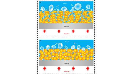 Microstructure fabrication and flow boiling enhancement of R245fa in ...
