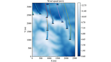Wind farm layout optimization in complex terrain considering wind ...