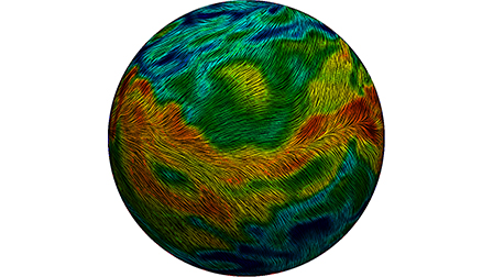 Thermal effects on the dynamics of vortex breakdown in spherical ...