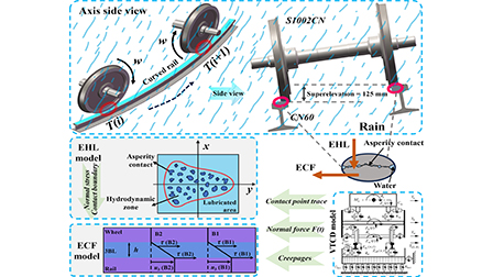 Dynamic wheel–rail adhesion characteristics on wet curved tracks ...