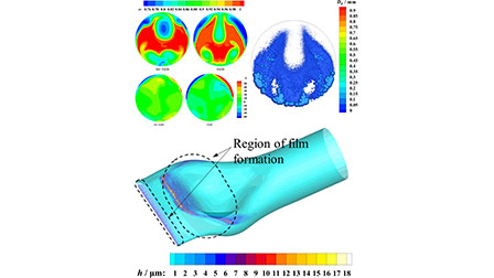 Two-phase flow characteristics inside a serpentine inlet in heavy rain ...
