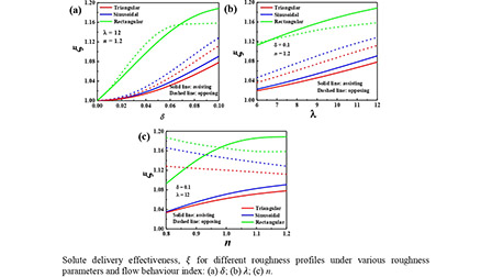 Power-law rheology on mass transport of neutral solute induced by mixed ...