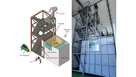 Reduction of high-speed water entry load for slender projectiles by using linear buffers ...
