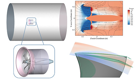 Aerodynamic performance of ducted fans for large-scale electric ...