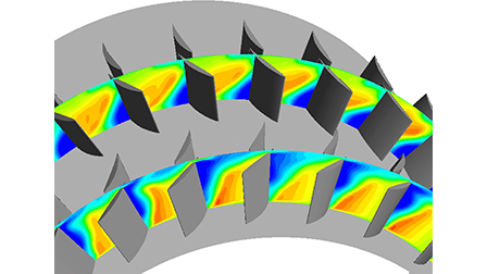 Improving near-stall performance of axial flow compressors using ...