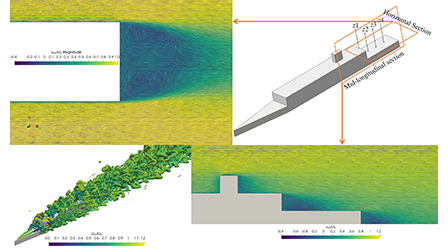 Numerical investigation into air flow separation around ship based on ...
