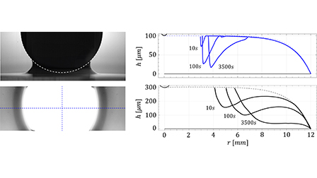 Growth dynamics of capillary bridges | Physics of Fluids | AIP Publishing