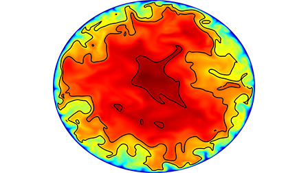 Spatially coherent uniform momentum zones in accelerating turbulent ...