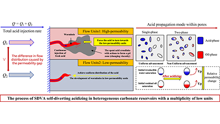 Study on the uniform acidification mechanism of the self-diverting acid ...