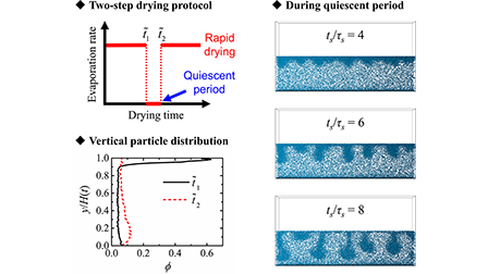 Drying-induced gravitational instability due to density inversion in ...