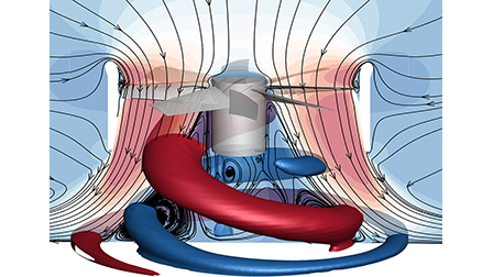 Modal analysis of the unsteady flow dynamics of a ducted fan in the ...