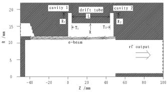 Beam-loaded frequency shift in the high power microwave oscillator ...