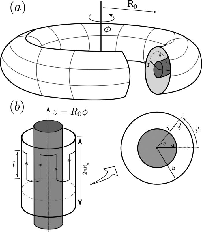 Impact of punctual flat magnetic shear on the field line transport ...