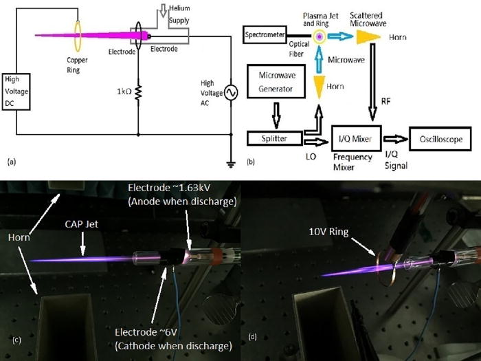 Cold atmospheric plasma jet in an axial DC electric field | Physics of ...
