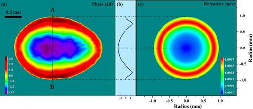 Dynamics and density distribution of laser-produced plasma using ...