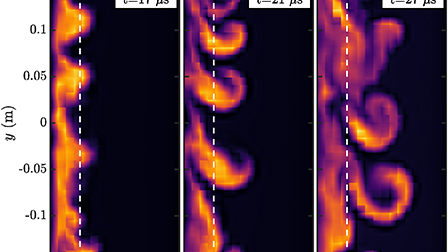 Full-f gyrokinetic simulation of turbulence in a helical open-field ...