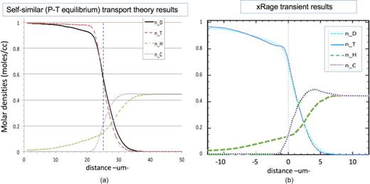 Multi-species plasma transport in 1D direct-drive ICF simulations ...