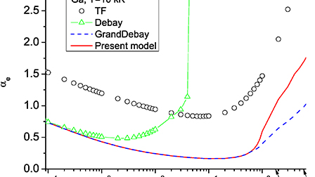 The calculations of thermophysical properties of low-temperature ...