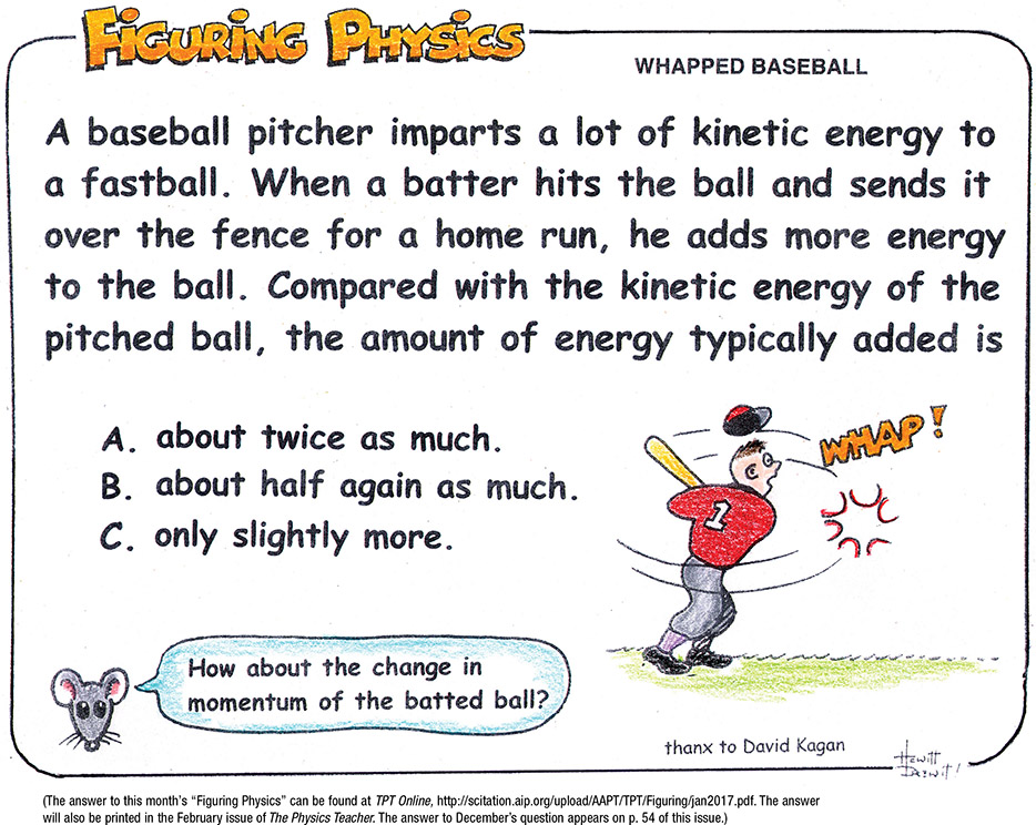 WHAPPED BASEBALL | The Physics Teacher | AIP Publishing