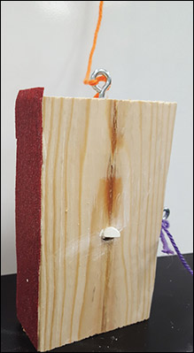 Friction block used for demonstrating vectors | The Physics Teacher ...