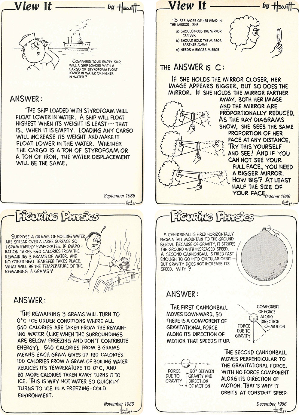 Celebrating 34+ years of Paul Hewitt’s “Figuring Physics” | The Physics ...