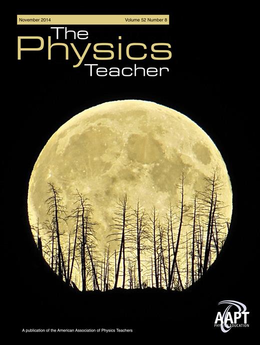Volume 52 Issue 8 | The Physics Teacher | AIP Publishing