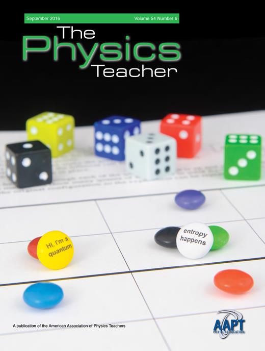Volume 54 Issue 6 | The Physics Teacher | AIP Publishing