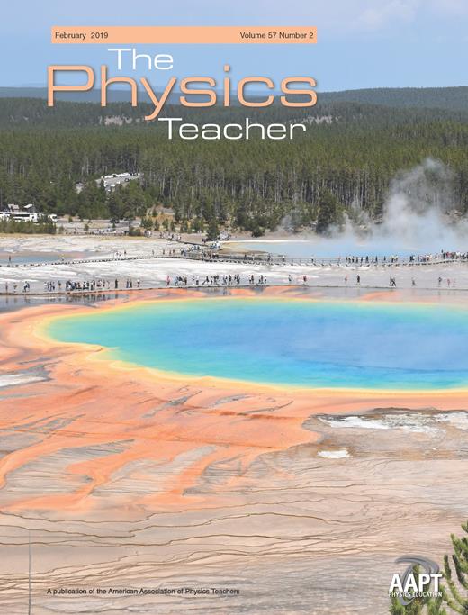 Volume 57 Issue 2 | The Physics Teacher | AIP Publishing