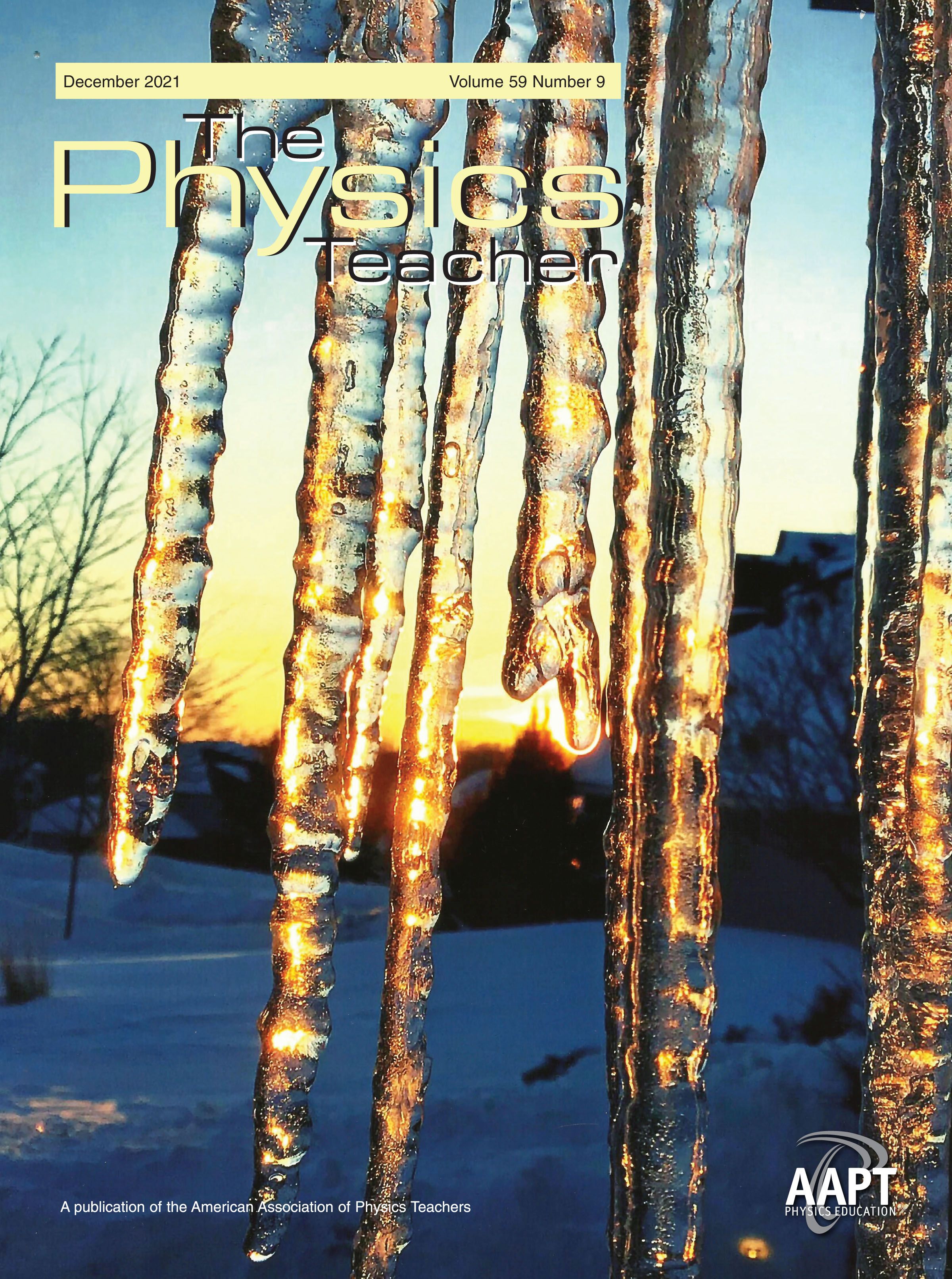 Volume 59 Issue 9 | The Physics Teacher | AIP Publishing