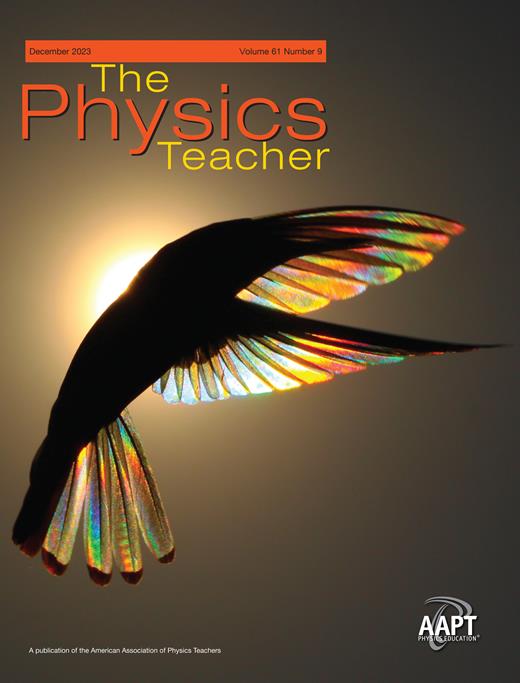 Volume 61 Issue 9 | The Physics Teacher | AIP Publishing