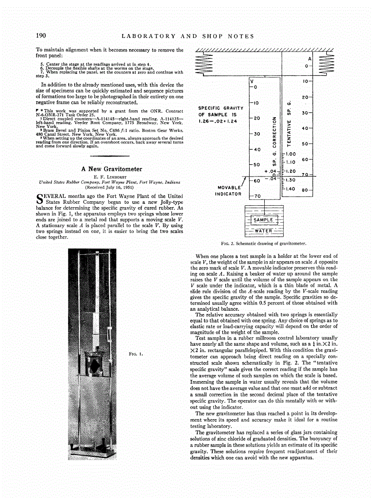 A New Gravitometer | Review of Scientific Instruments | AIP Publishing