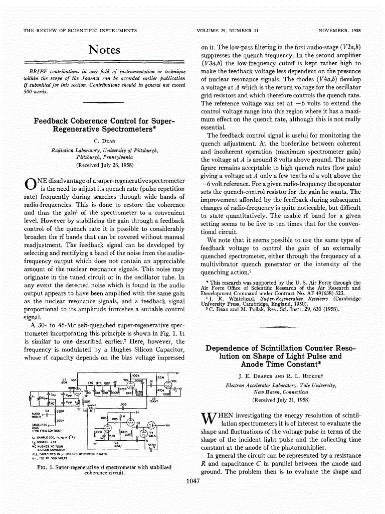 Dependence of Scintillation Counter Resolution on Shape of Light Pulse ...