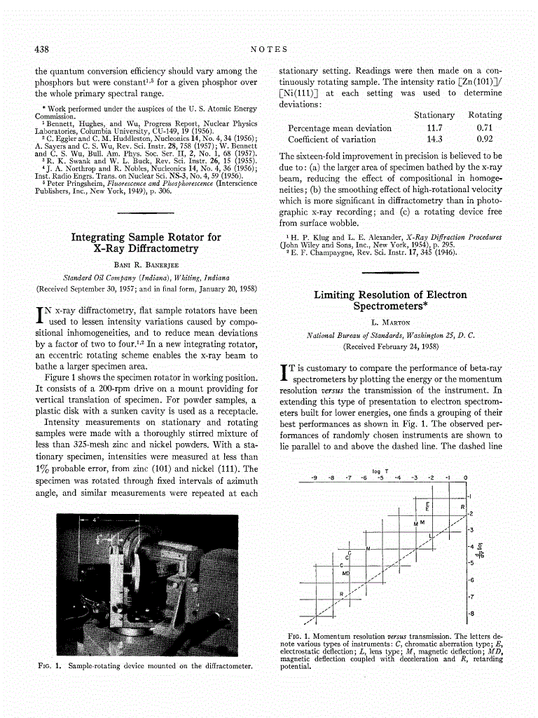 Integrating Sample Rotator for X‐Ray Diffractometry | Review of ...