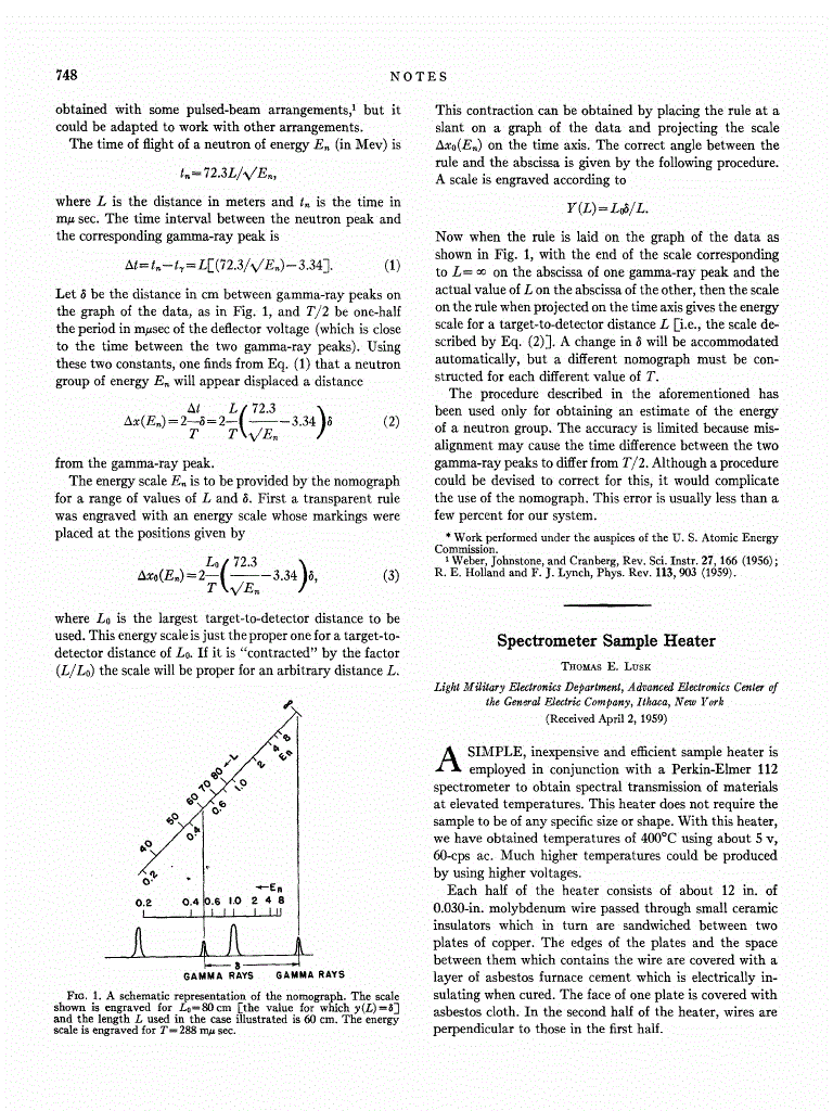 Spectrometer Sample Heater | Review of Scientific Instruments | AIP ...