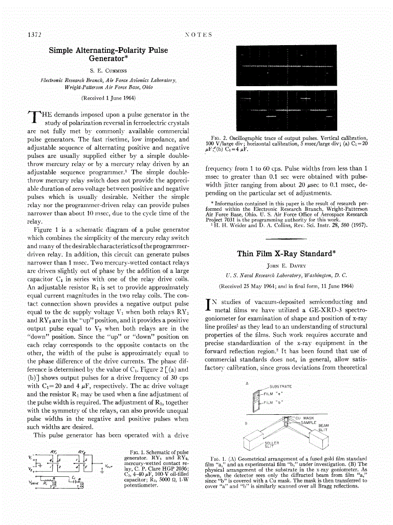 Thin Film X‐Ray Standard | Review of Scientific Instruments | AIP ...