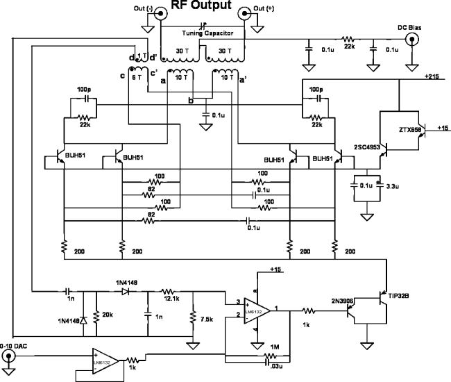 Design and implementation of a high power rf oscillator on a printed ...