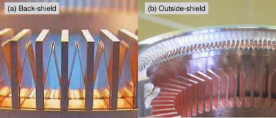 Development of bellows and gate valves with a comb-type rf shield for ...