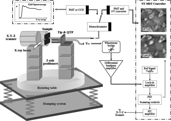 X-ray excited optical luminescence detection by scanning near-field ...