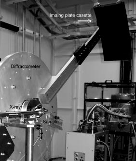 A new large radius imaging plate camera for high-resolution and high ...