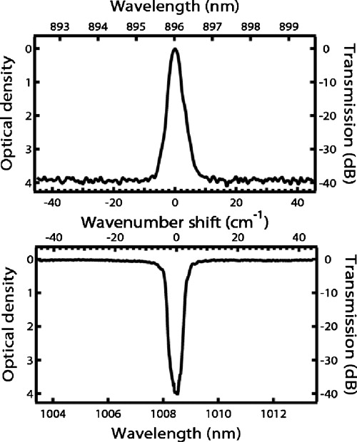 High performance resonance Raman spectroscopy using volume Bragg ...