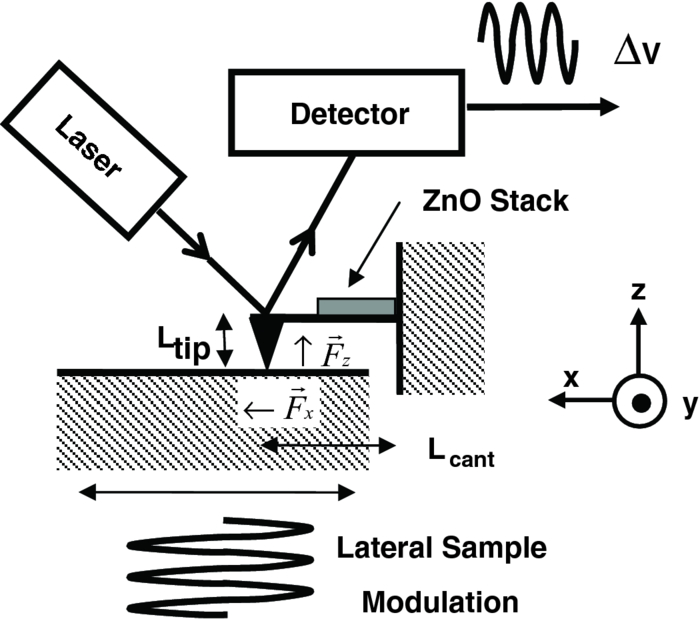 Simultaneous measurement of normal and friction forces using a cantilever-based optical ...