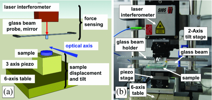 Note: An adhesion measurement setup for bioinspired fibrillar surfaces ...