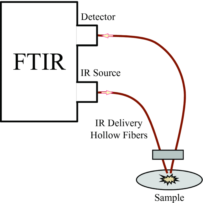 Fiber-optic Fourier transform infrared spectroscopy for remote label ...