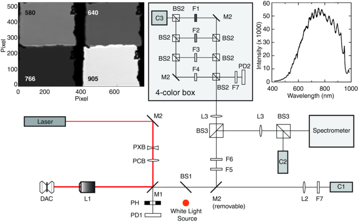 Mapping temperatures and temperature gradients during flash heating in ...