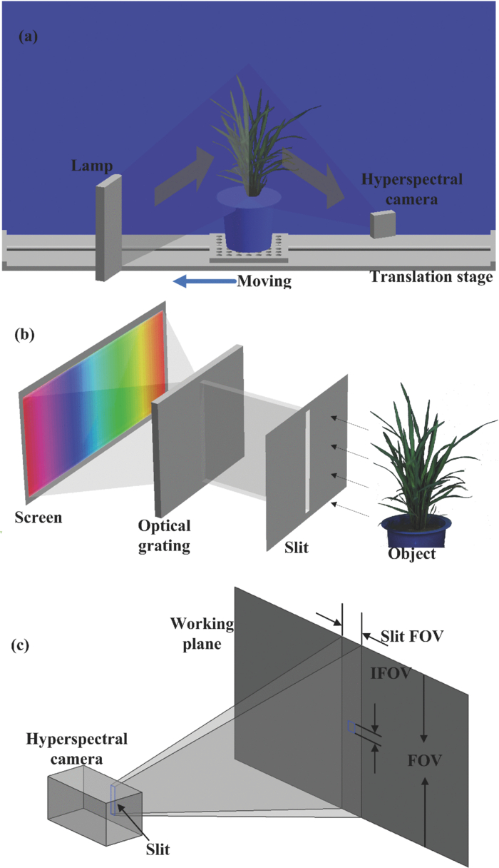 A hyperspectral imaging system for an accurate prediction of the above ...