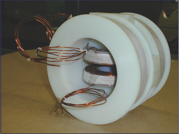 A resonant biaxial Helmholtz coil employing a fractal capacitor bank ...