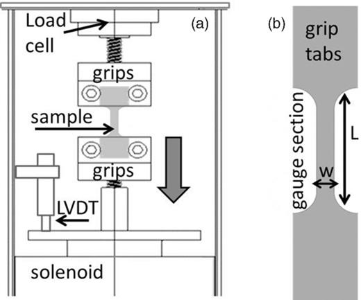 An in situ tensile test apparatus for polymers in high pressure ...