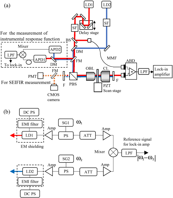 Frequency domain approach for time-resolved pump-probe microscopy using ...