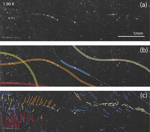 Sub-micron solid air tracers for quantum vortices and liquid helium ...